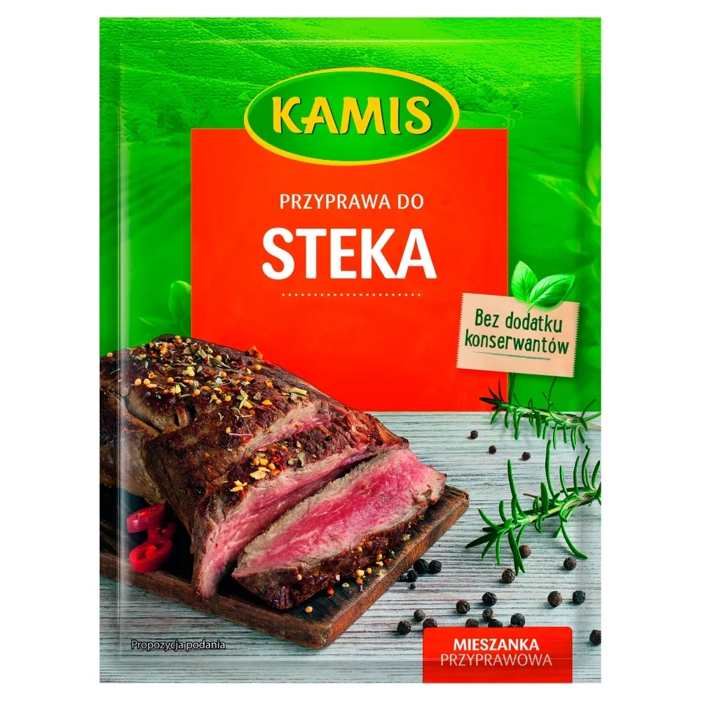 PRZYPRAWA DO STEKA KAMIS 20 g | Dobre Ceny - Polski Sklepik Smakosz